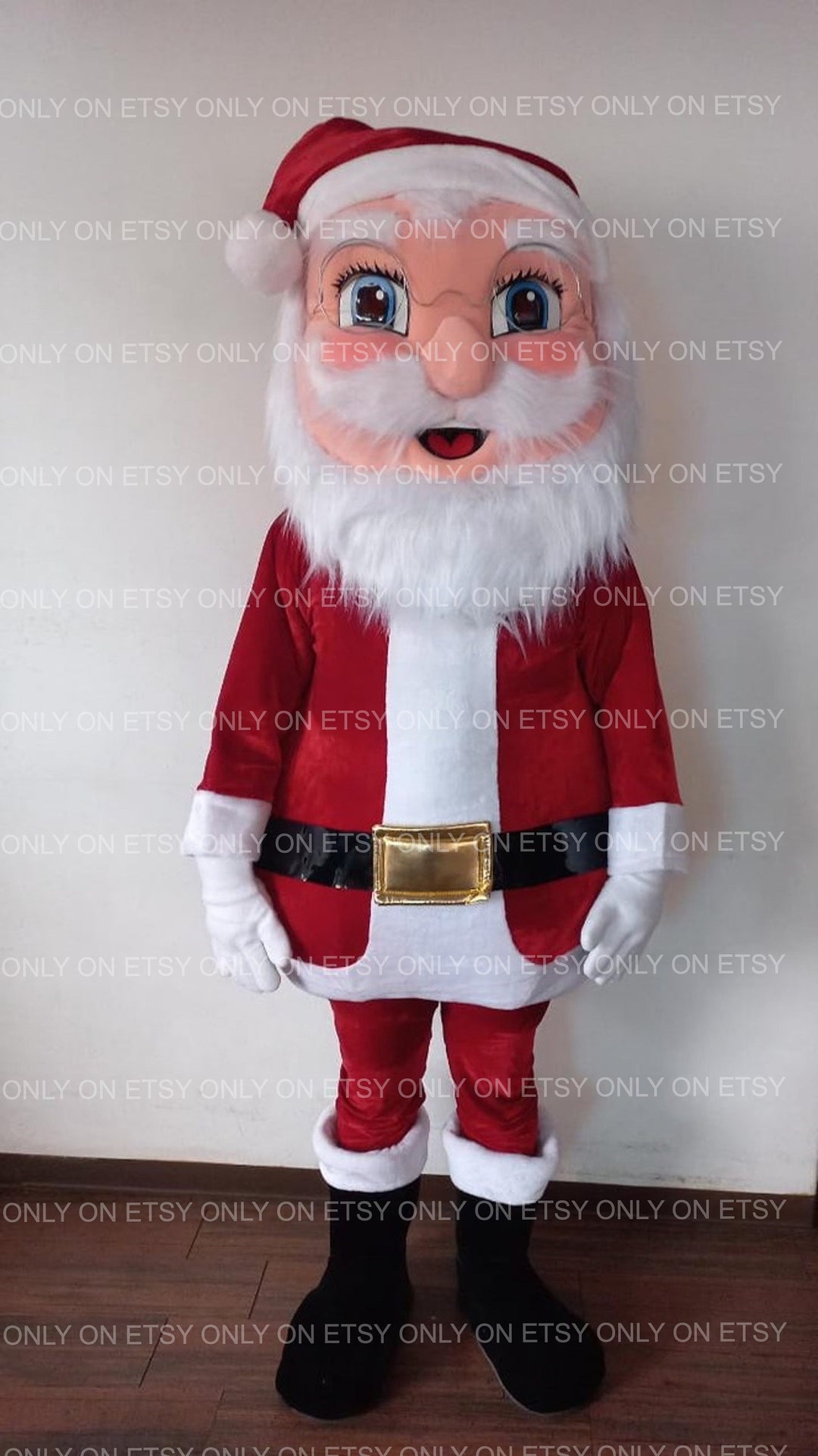 Father Christmas FREE SHIPPING Santa Christmas Mascot Costume Cartoon ...