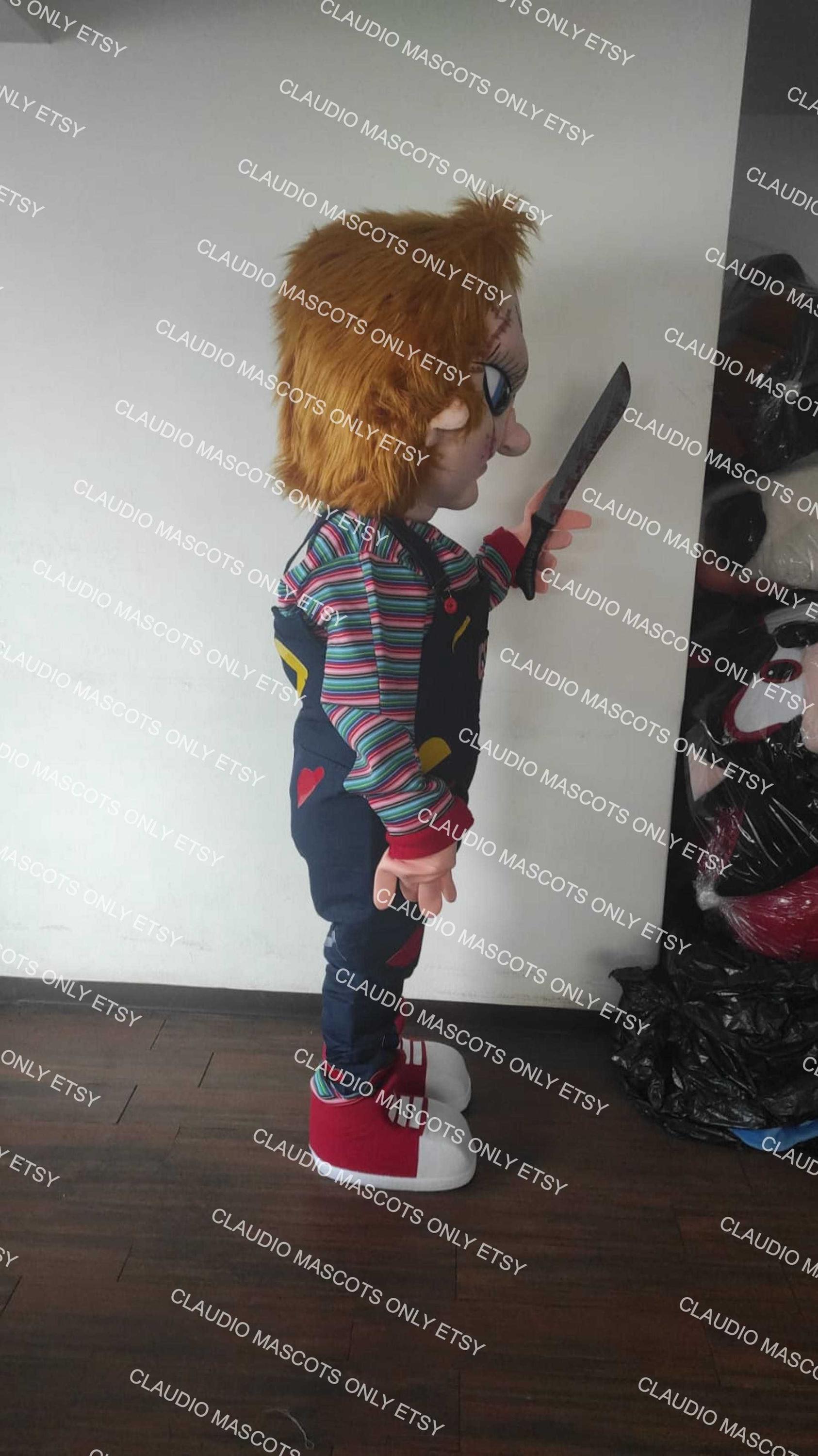 Chucky Evil Doll FREE SHIPPING Mascot Costume Easter Holiday Christmas ...