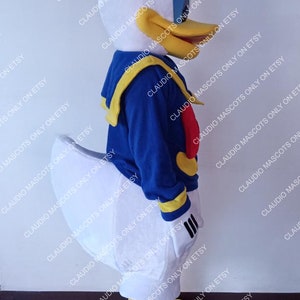 Donald Duck Mascot FREE SHIPPING Costume Professional Holiday Birthday ...
