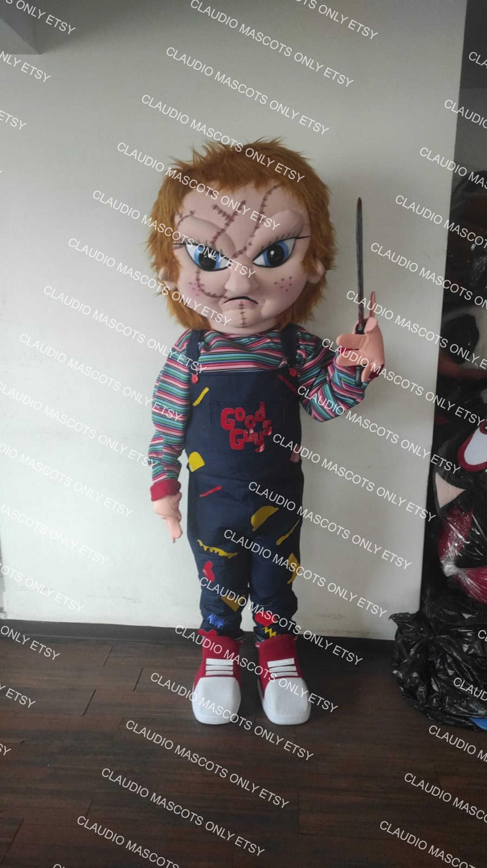 Chucky Evil Doll FREE SHIPPING Mascot Costume Easter Holiday Christmas ...
