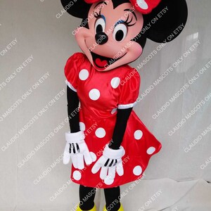 Mrs Mouse Girl FREE SHIPPING Mascot Costume "special Edition" Holiday ...