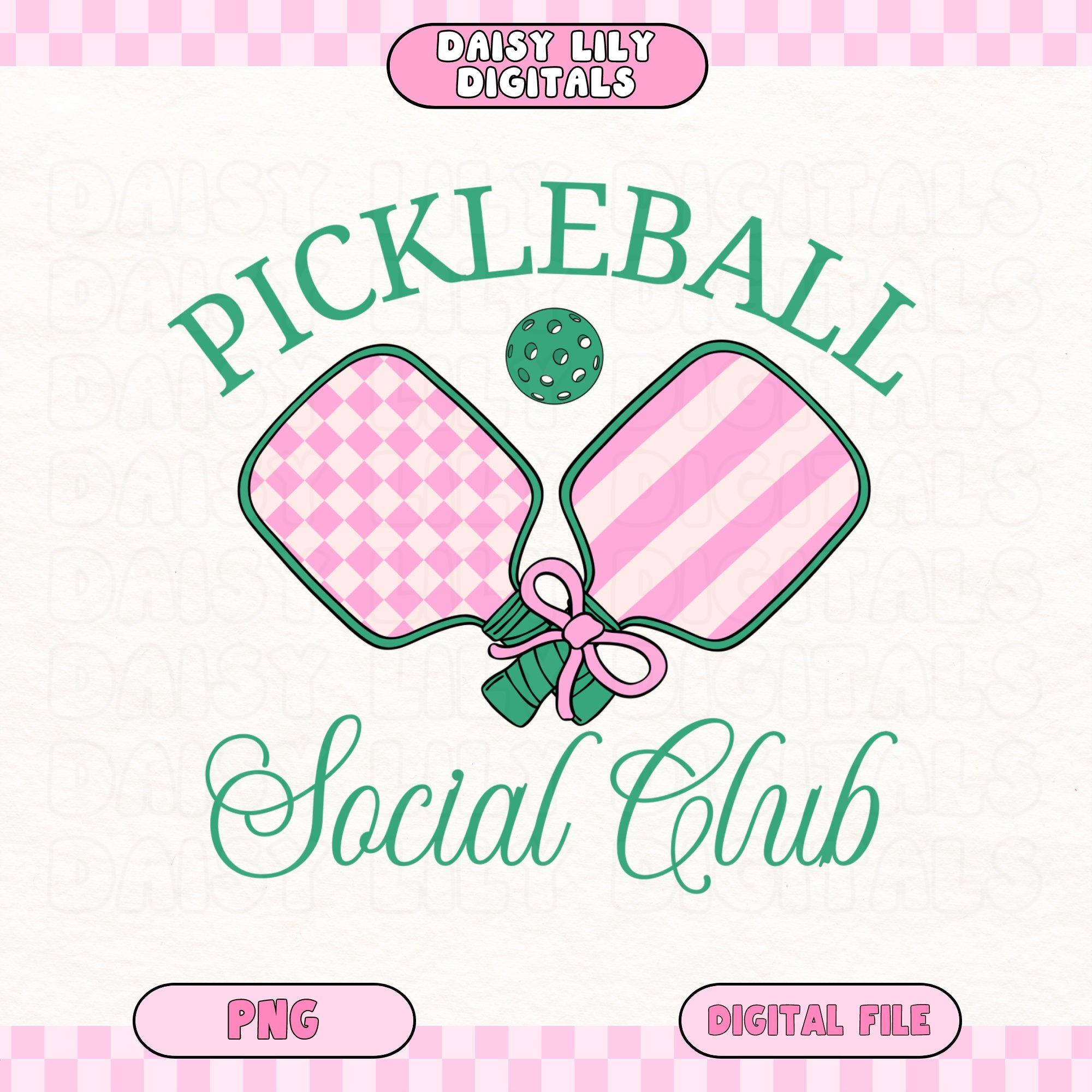 Pickleball Png Cocktail Club Png Preppy Coquette Png Pickleball Player ...