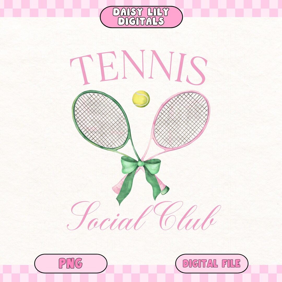 Tennis Social Club PNG Preppy Tennis Shirt Design Social Club Shirt Png ...