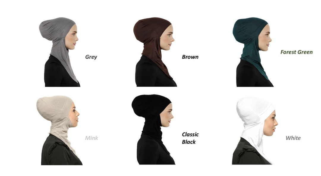 Lightweight Full Coverage Ninja Hijab Undercap/bonnet Modest-wear - Etsy UK