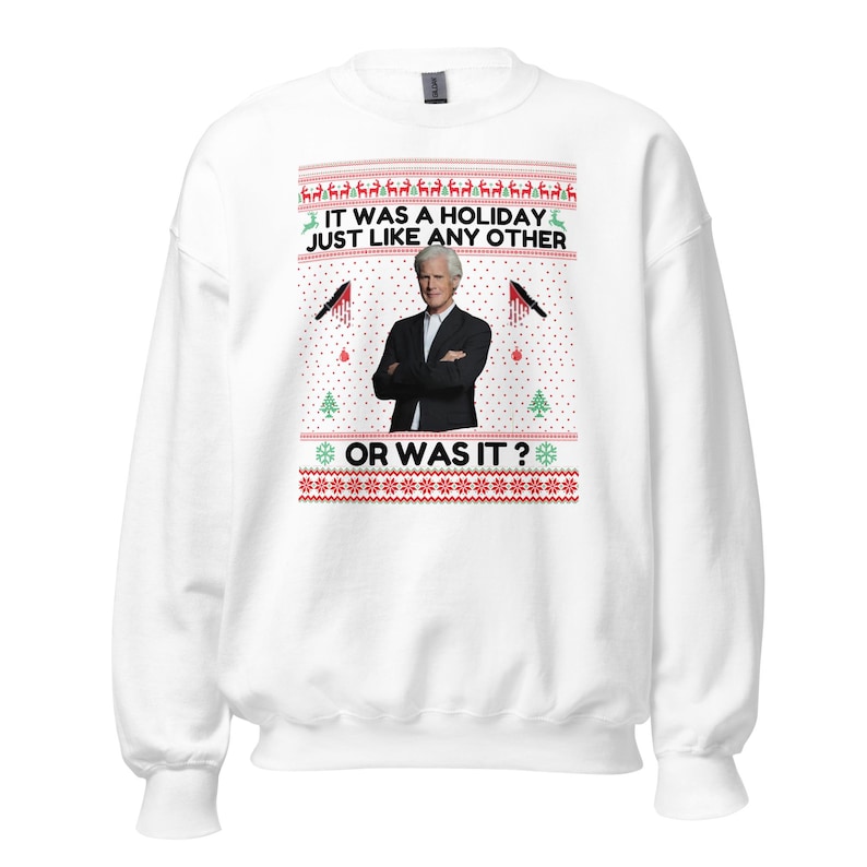 True Crime Ugly Sweater Keith Morrison Xmas Christmas Sweater -true ...