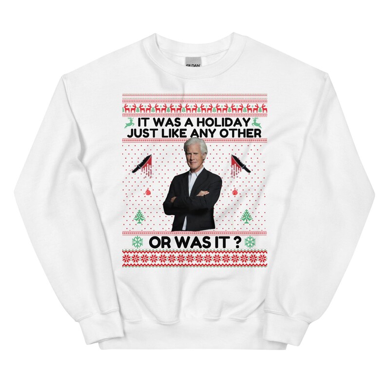 True Crime Ugly Sweater Keith Morrison Xmas Christmas Sweater -true ...