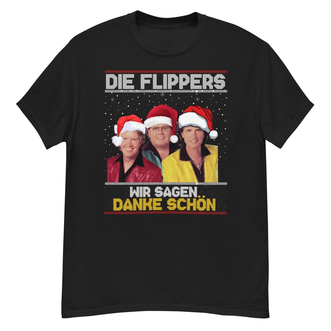 Die Flippers Christmas Jumper Wir Sagen Danke -40 Jahre Die Flippers ...