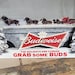 Anheuser Busch Budweiser "grab Some Buds" Large Cardboard Holiday ...