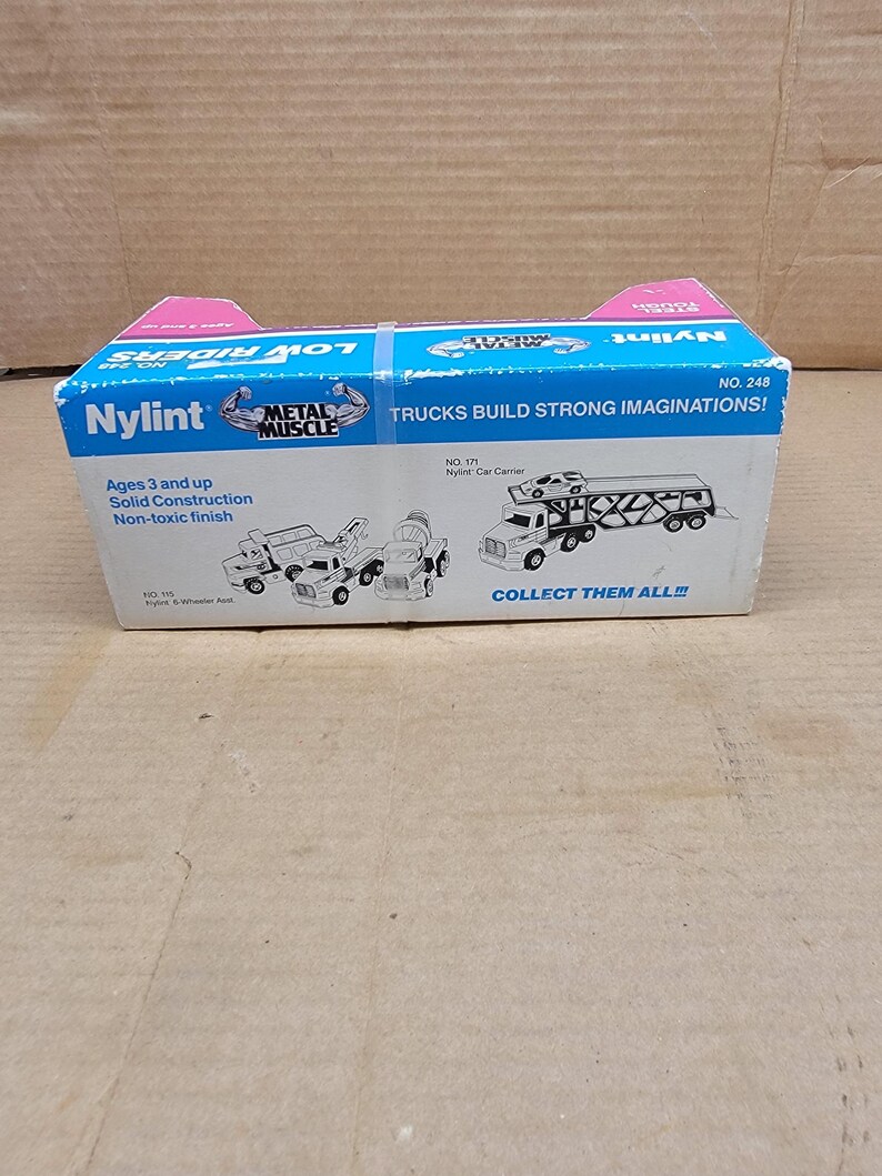 Vintage Nylint Metal Muscle Low Riders No. 248 - "so Low" Low Rider Bay ...