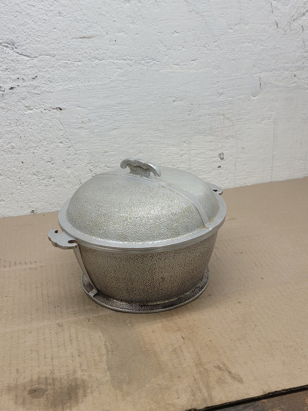 Vintage 1940's - 50's Guardian Service Aluminum Cookware Dutch Oven ...