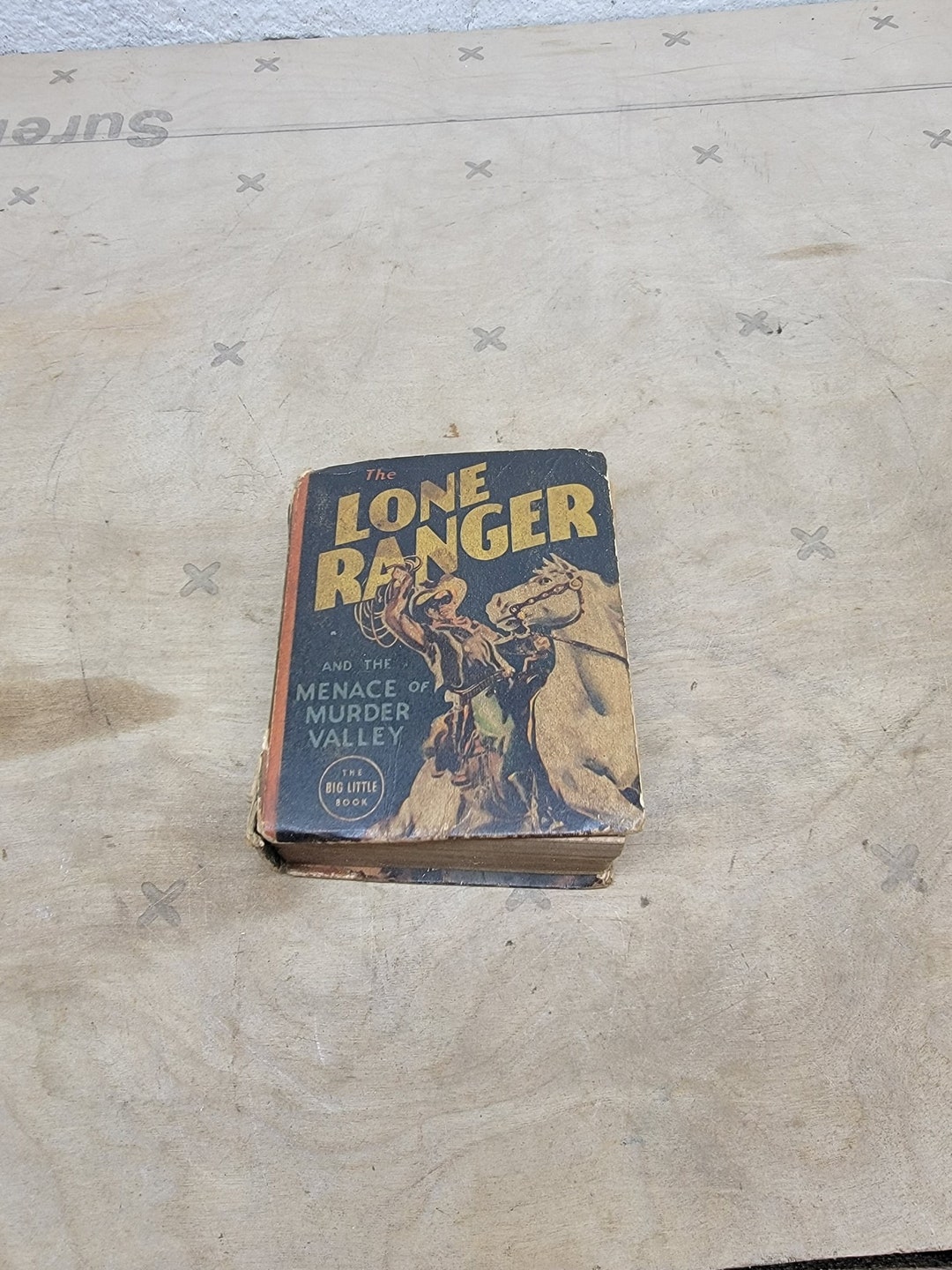 Vintage 1938 Big Little Book Lone Ranger and the Menace of Murder ...