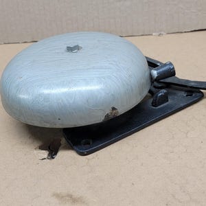 Vintage Manual Boxing Ring Bell 6 Diameter Ring Bell Mounted W/ Spring ...