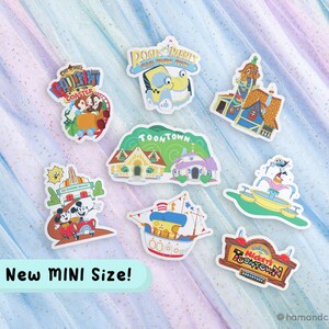 MINI Toontown Sticker Pack (8pc) | Disneyland Inspired Mickey Minnie ...