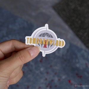 Tomorrowland Sticker Pack (9pc) | Disneyland Inspired Disney Park ...