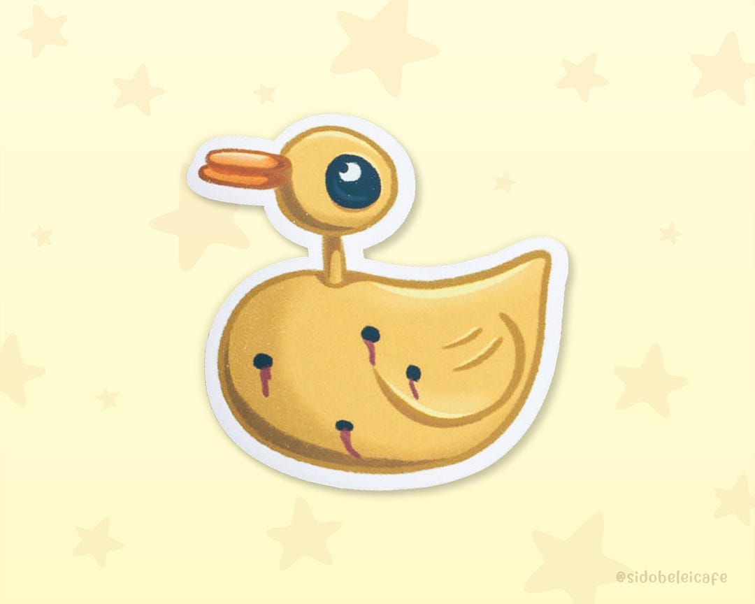 Evil Toy Zombie Duck Sticker | Nightmare Before Christmas Disneyland ...