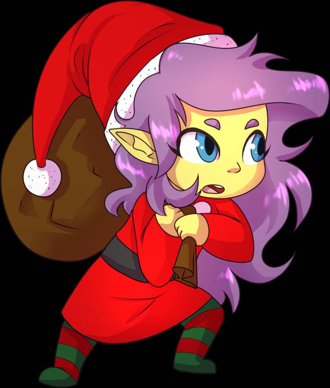 Santa Enna Sticker - Etsy