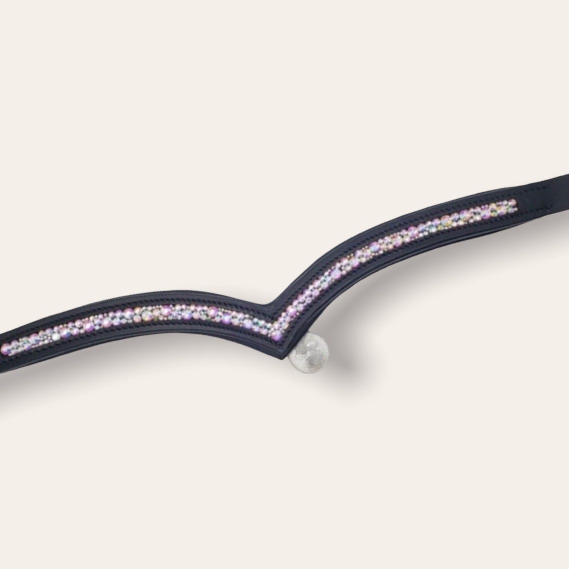 Horse Brow Band - Dressage Browband - Browbands With Bling - V Browband ...