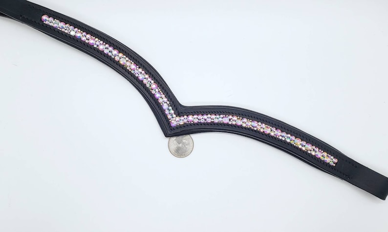 Horse Brow Band - Dressage Browband - Browbands With Bling - V Browband ...