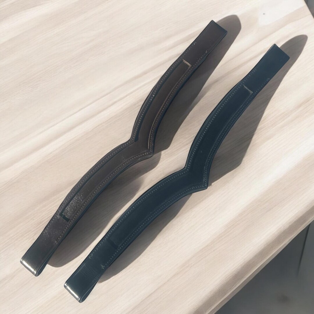 DIY Browband 14mm Channel - Wide Leather Browband - Handmade Horse ...