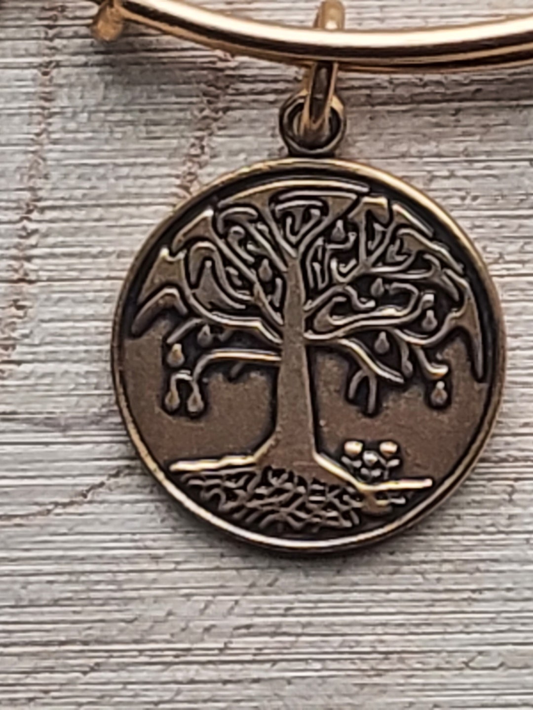 Alex and Ani Tree of Life Charm Bangle Bracelet - Etsy