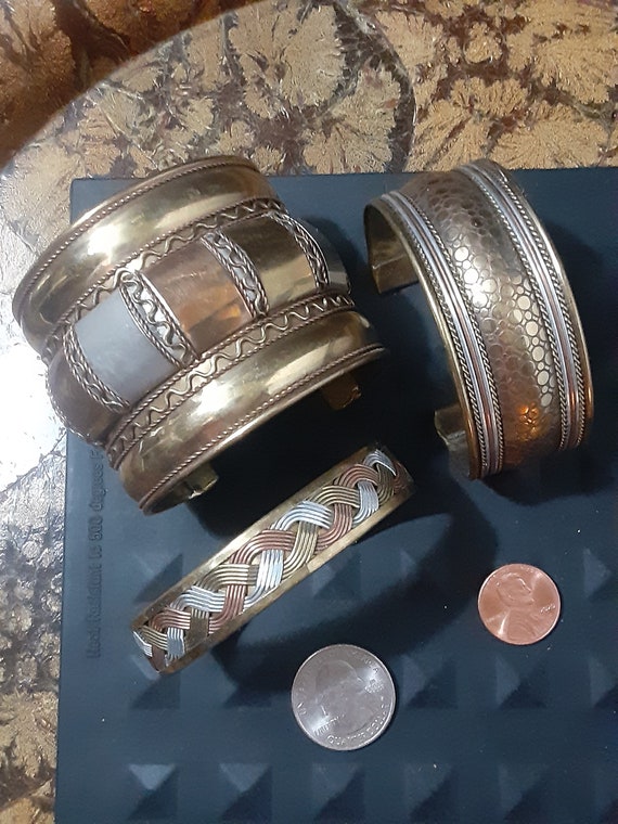 3 cuff & bangle - Gem