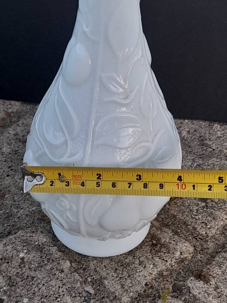 Milk Glass Decanter - Etsy