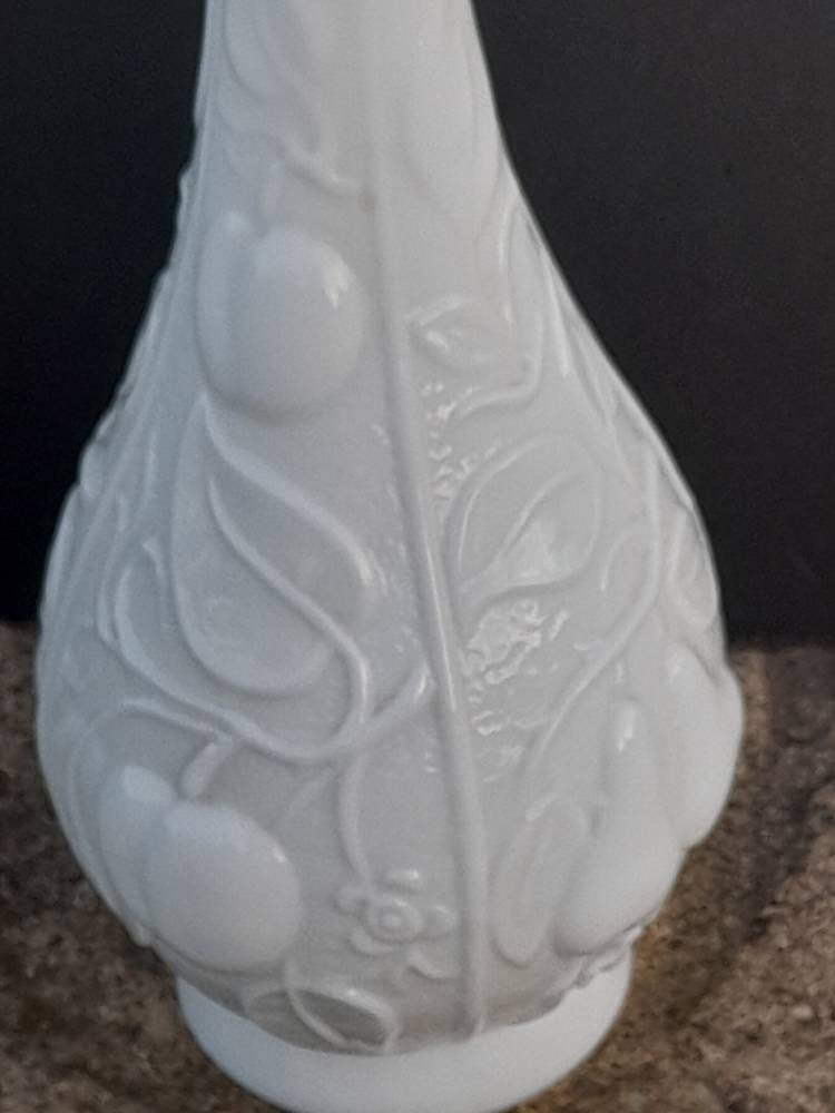 Milk Glass Decanter - Etsy