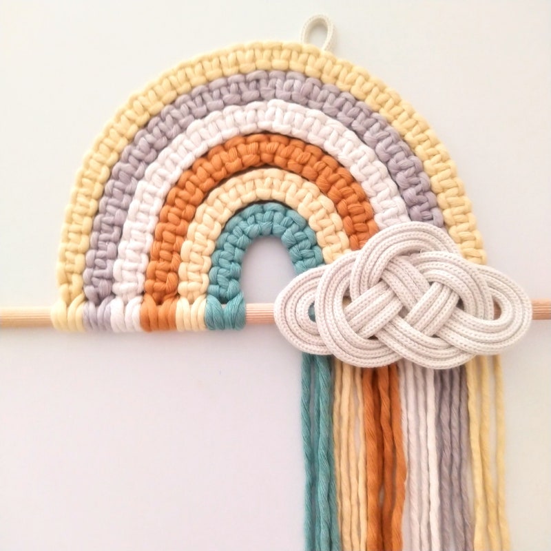 Rainbow Macrame - Etsy