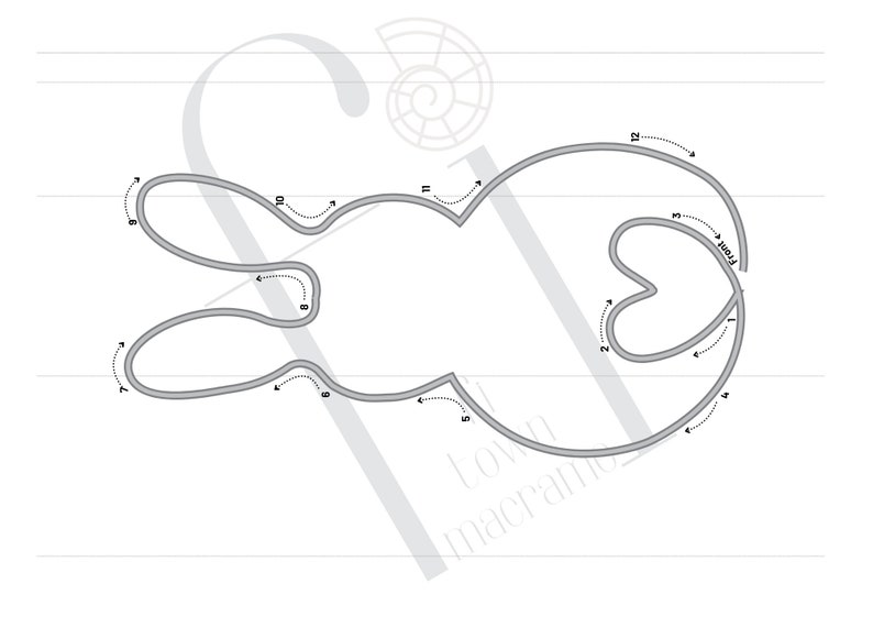 Easter & St. Patrick's Day Template Bundle for Knitted Wire Art, 20 Different Designs, Tricotin ...