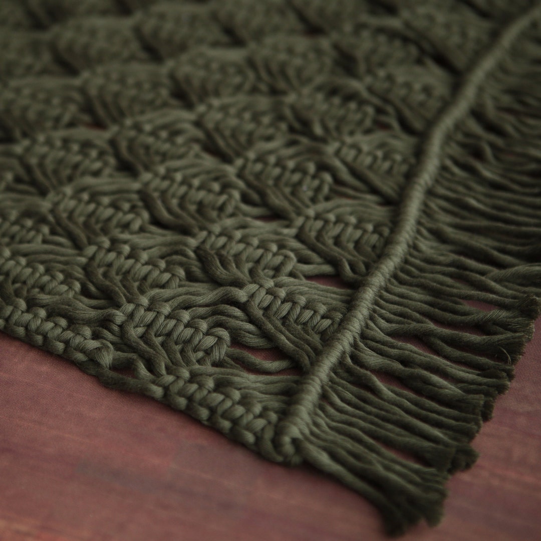 Macrame Blanket | Photo Prop | Newborn Layer | Boho Decor | Baby Rug ...