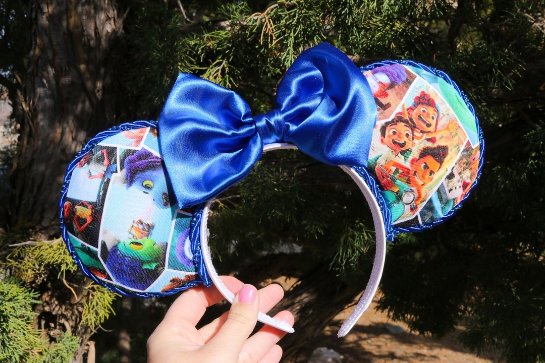 Seaside Ears - Luca Inspired Minnie/mickey Ears - Etsy