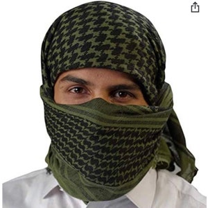 Shemagh Palestine Keffiyeh Military Tactical Desert Outdoor Hiking ...