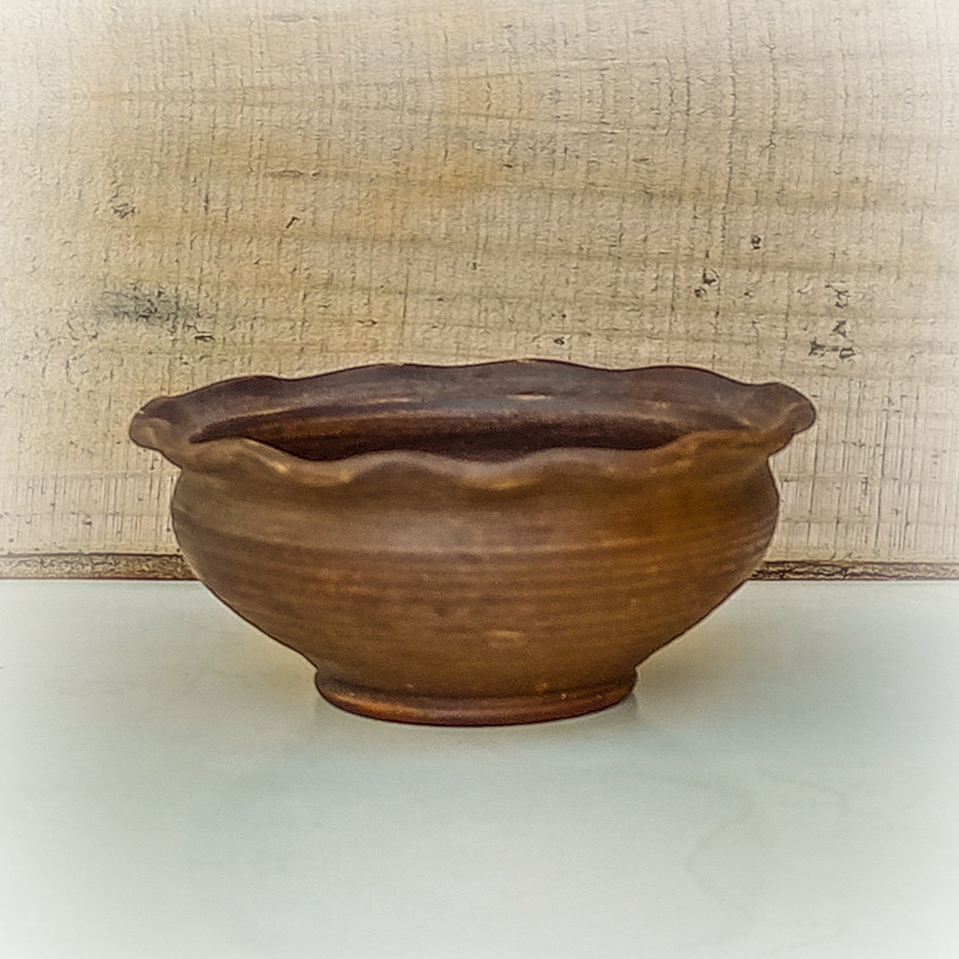 Handmade Unglazed Pottery Bowl,eco Friendly Small Clay Bowl,unglazed ...