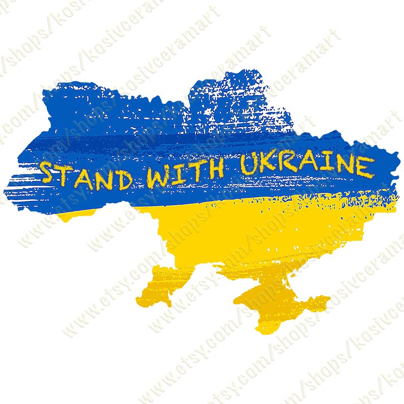 Ukrainian Map Printable Imagepicture for Printing Stand With - Etsy