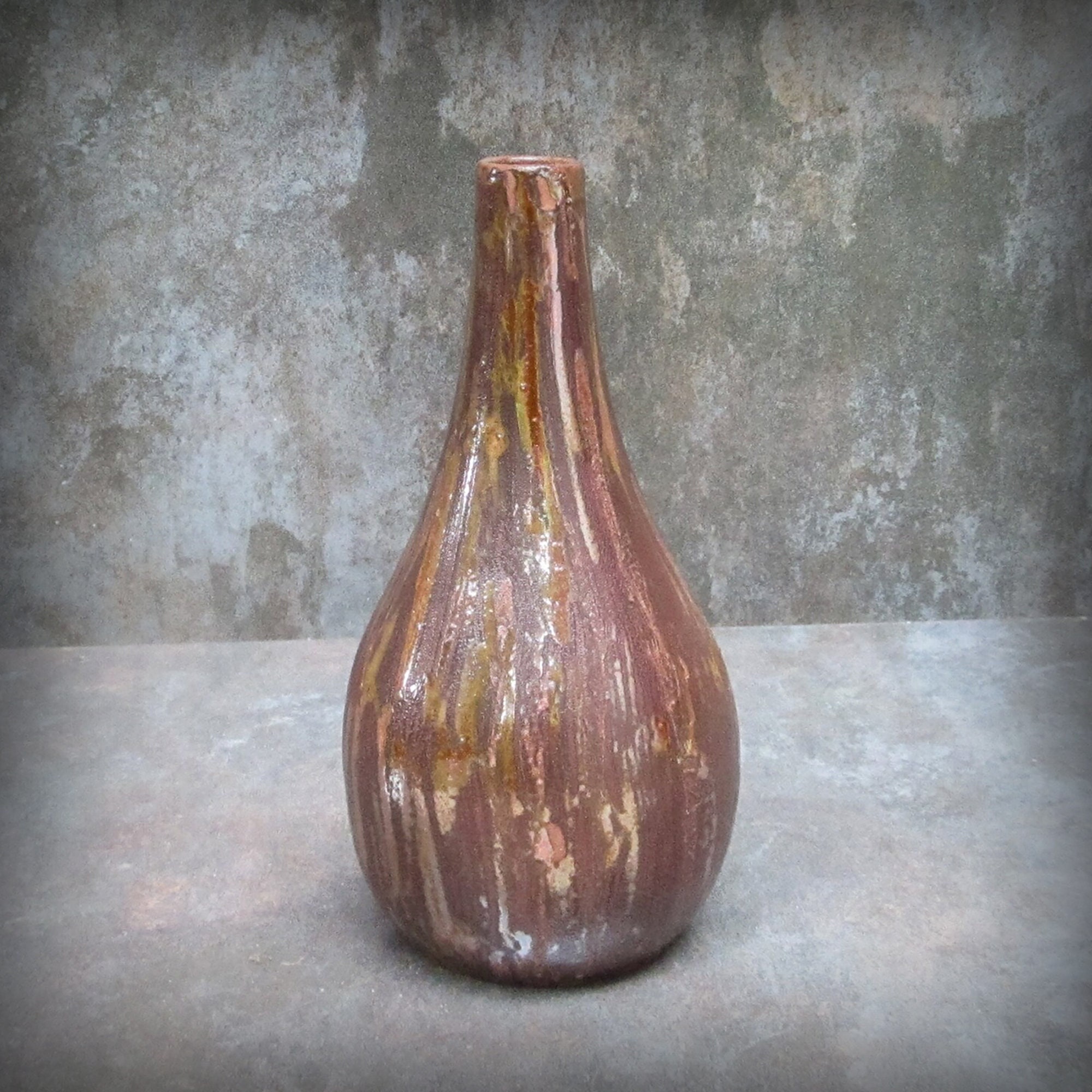 Handmade Ceramic Vase for Flowershandpainted Vaserustic Clay - Etsy
