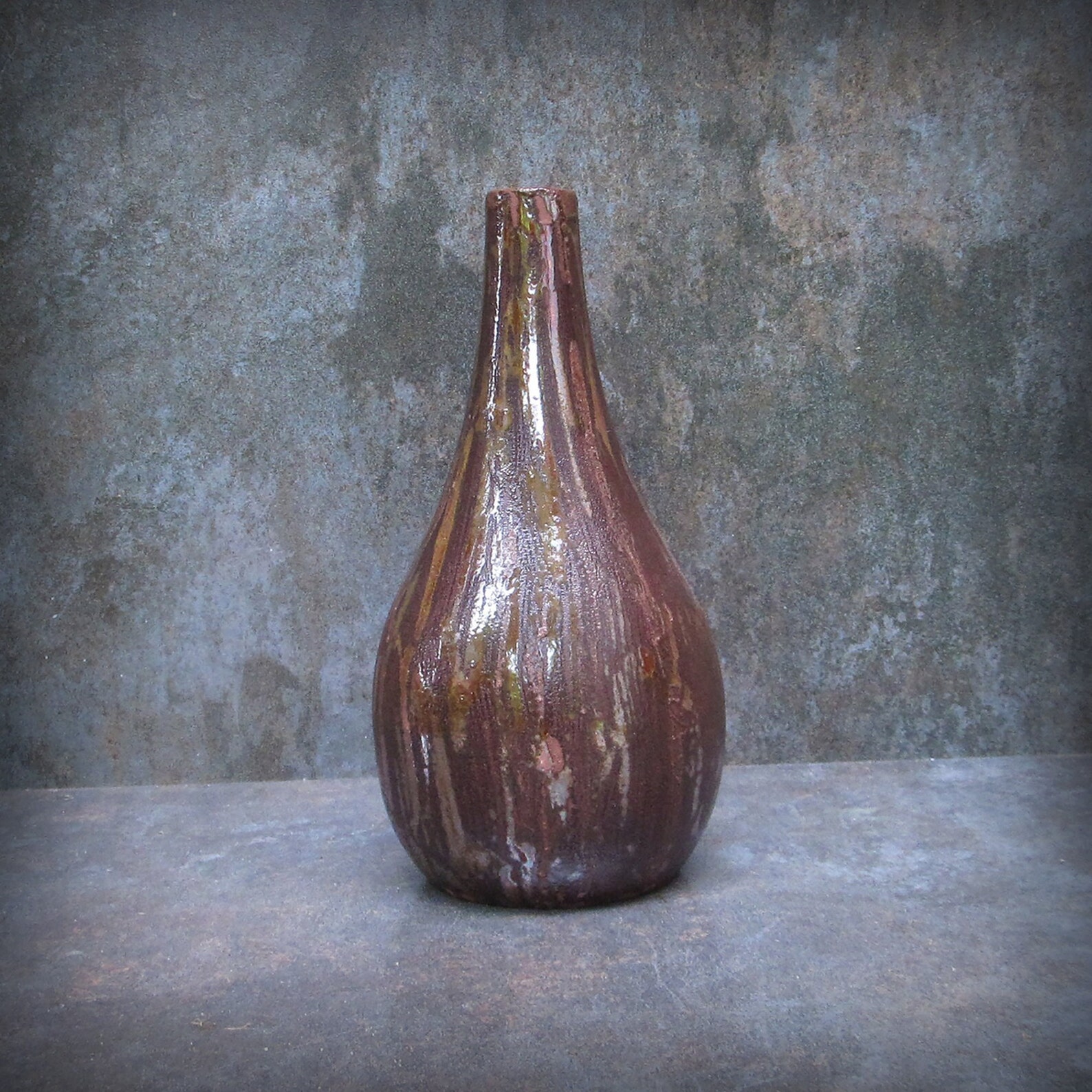 Handmade Ceramic Vase for Flowershandpainted Vaserustic Clay - Etsy