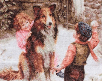 Tapestry With Dog - Etsy