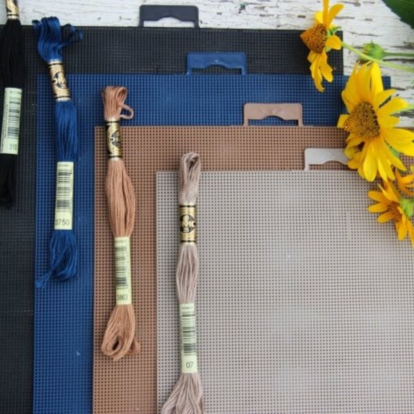 Plastic Canvas Craft Sheets - Etsy