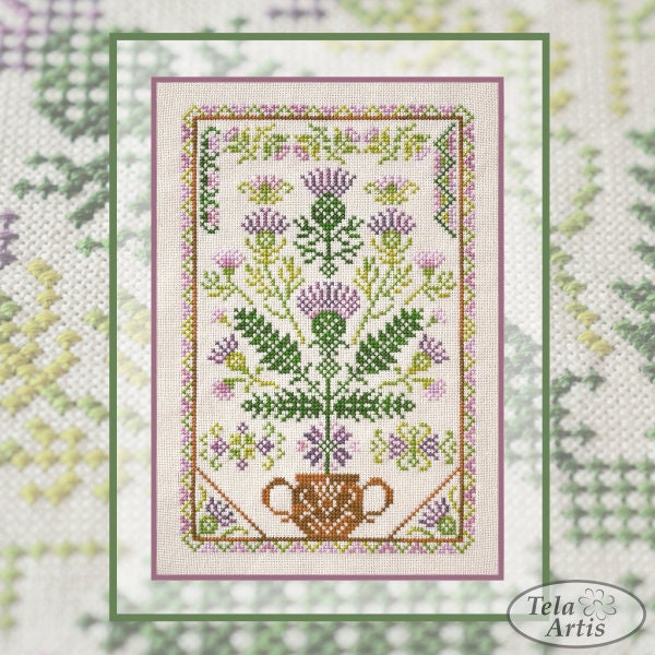 Thistle Pattern - Etsy
