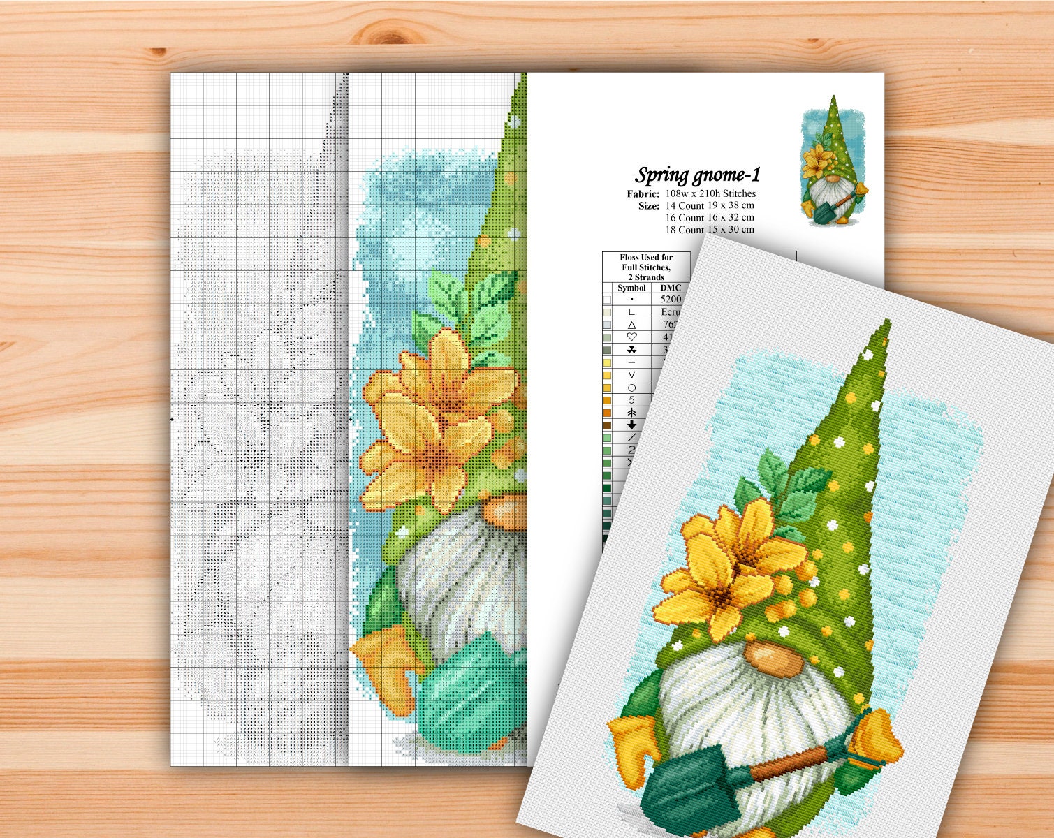 Spring Embroidery Patterns Cute Floral Design Digital PDF - Etsy