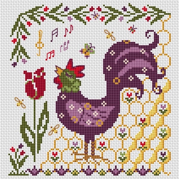 Primitive Rooster - Etsy