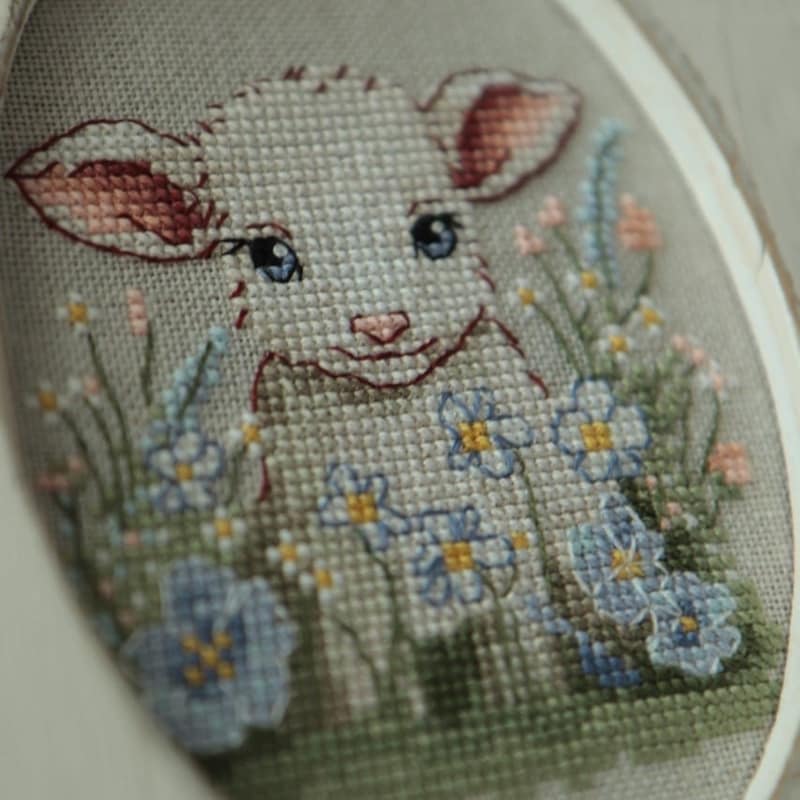 Lamb Cross Stitch - Etsy
