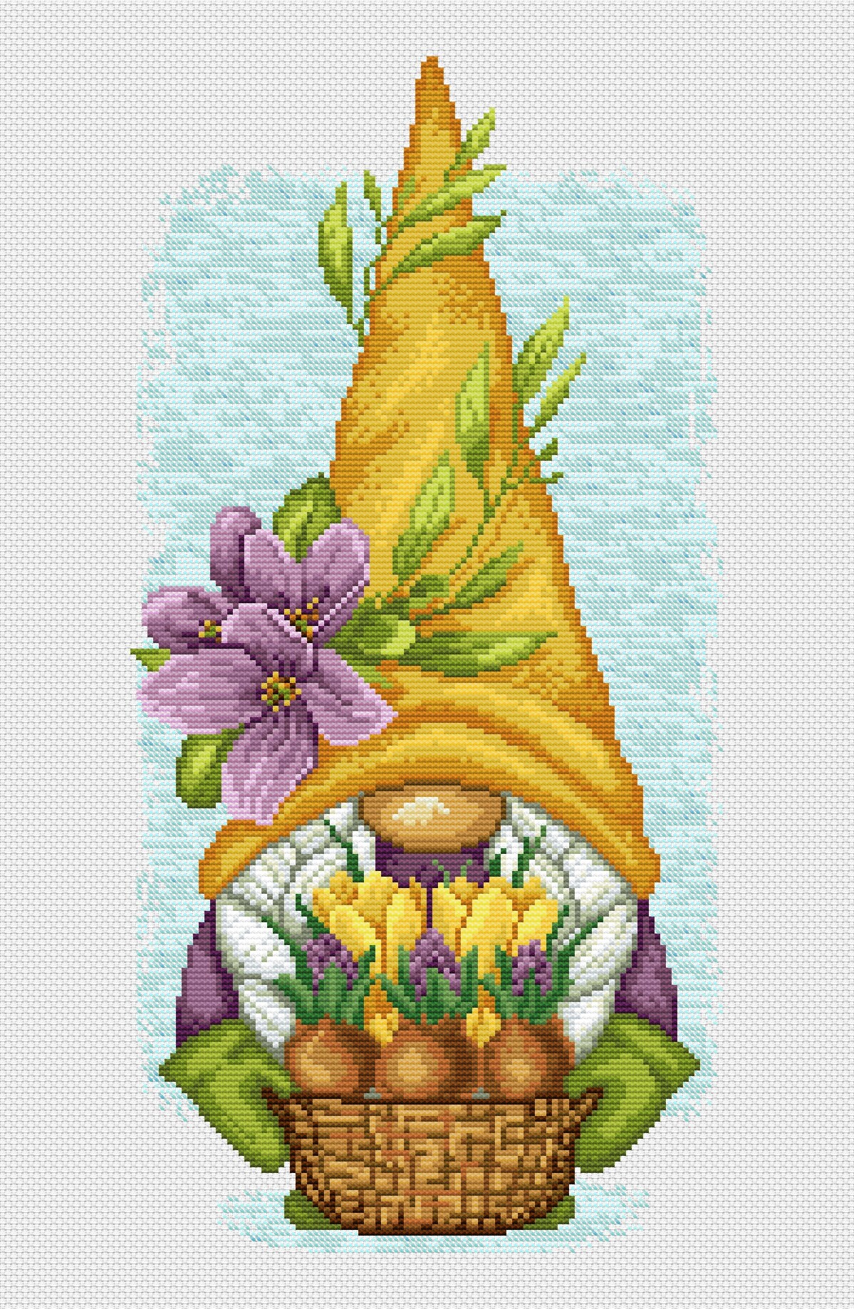 Spring Embroidery Patterns Cute Floral Design Digital PDF - Etsy