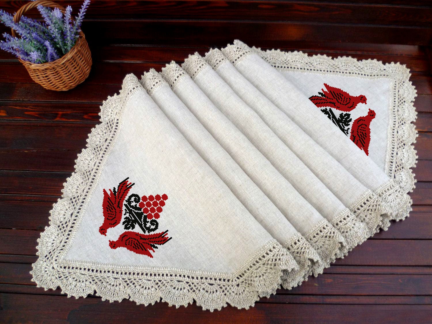 Set of Ukrainian Cross Stitch Patterns, Traditional Folk Embroidery ...