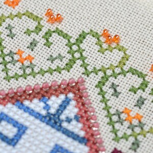 Vegetable Garden Sampler Cross Stitch Pattern, Country Cottage ...