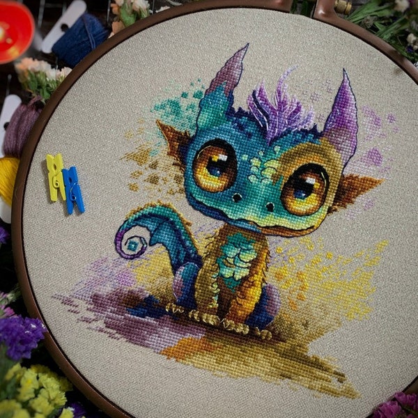 Dragon Hand Embroidery Pattern - Etsy