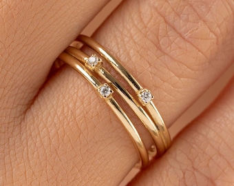 Stackable Rings - Etsy