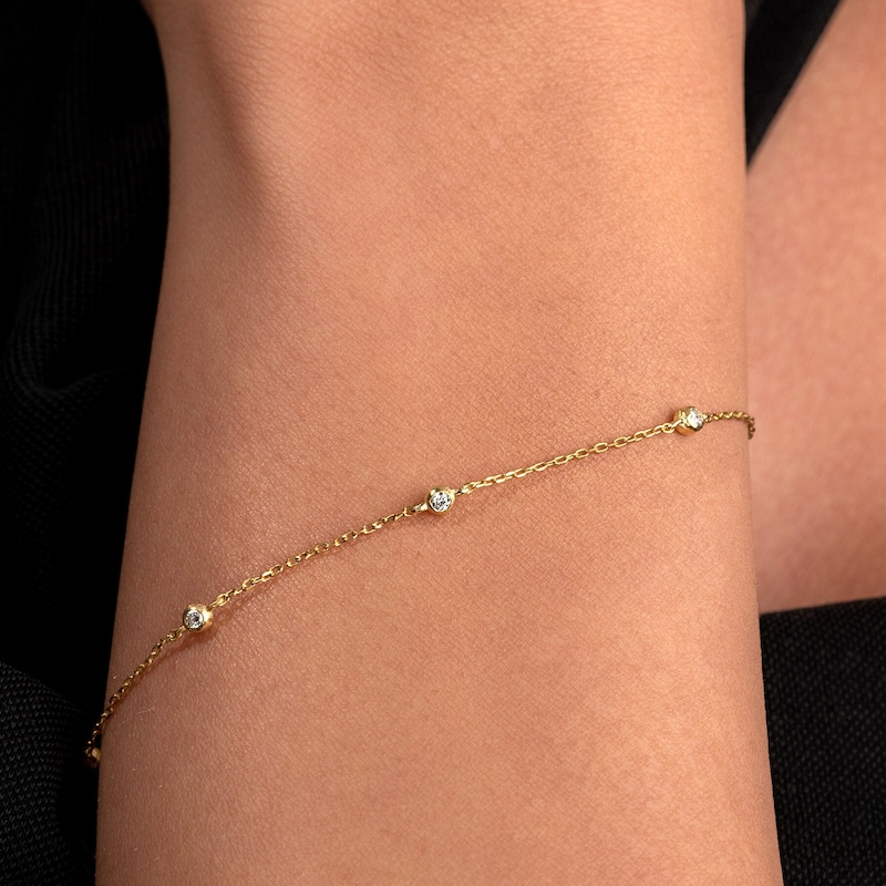 Diamond Bracelet - Etsy