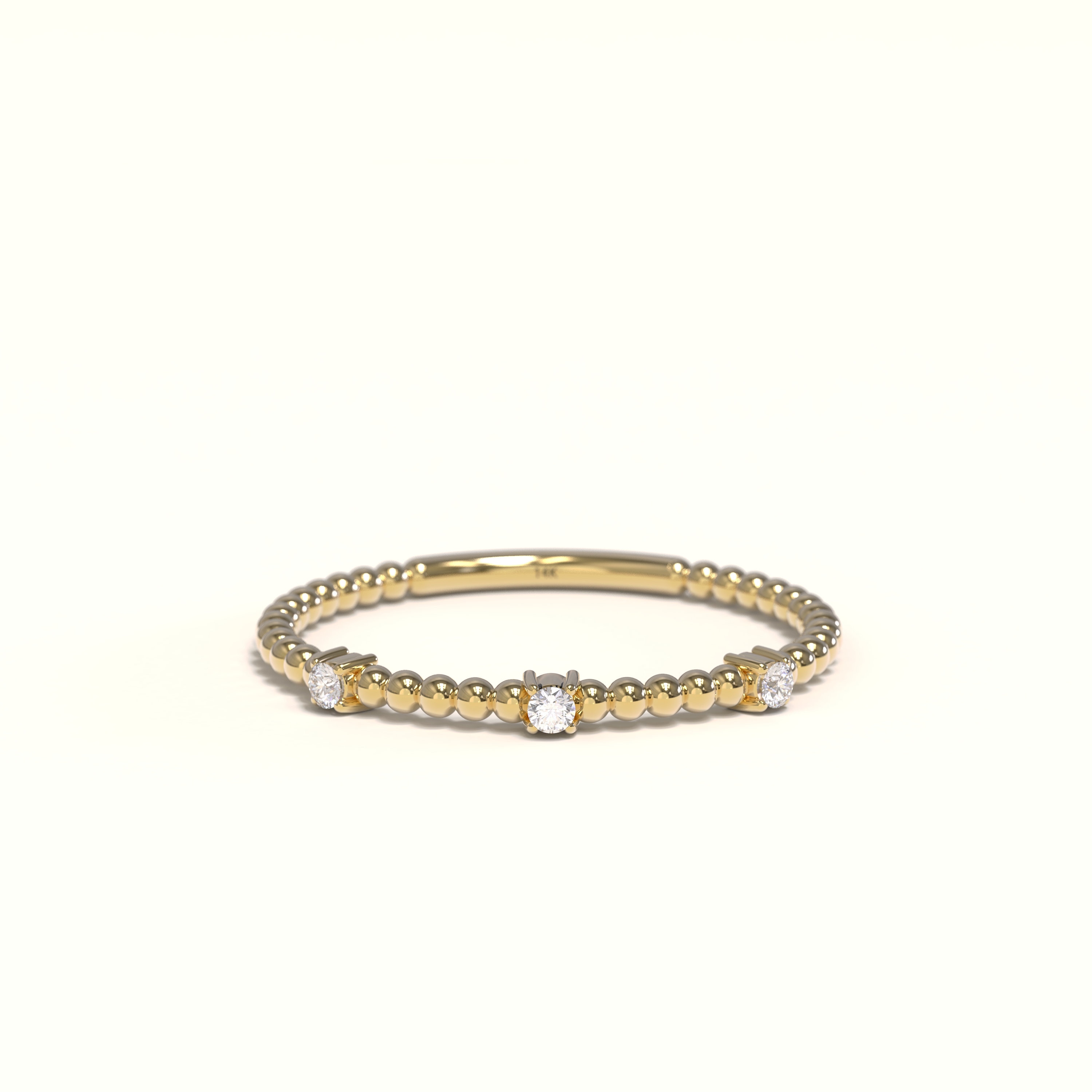 Thin Diamond Ring Diamond Ring Solid Gold Thin Ring Gold - Etsy