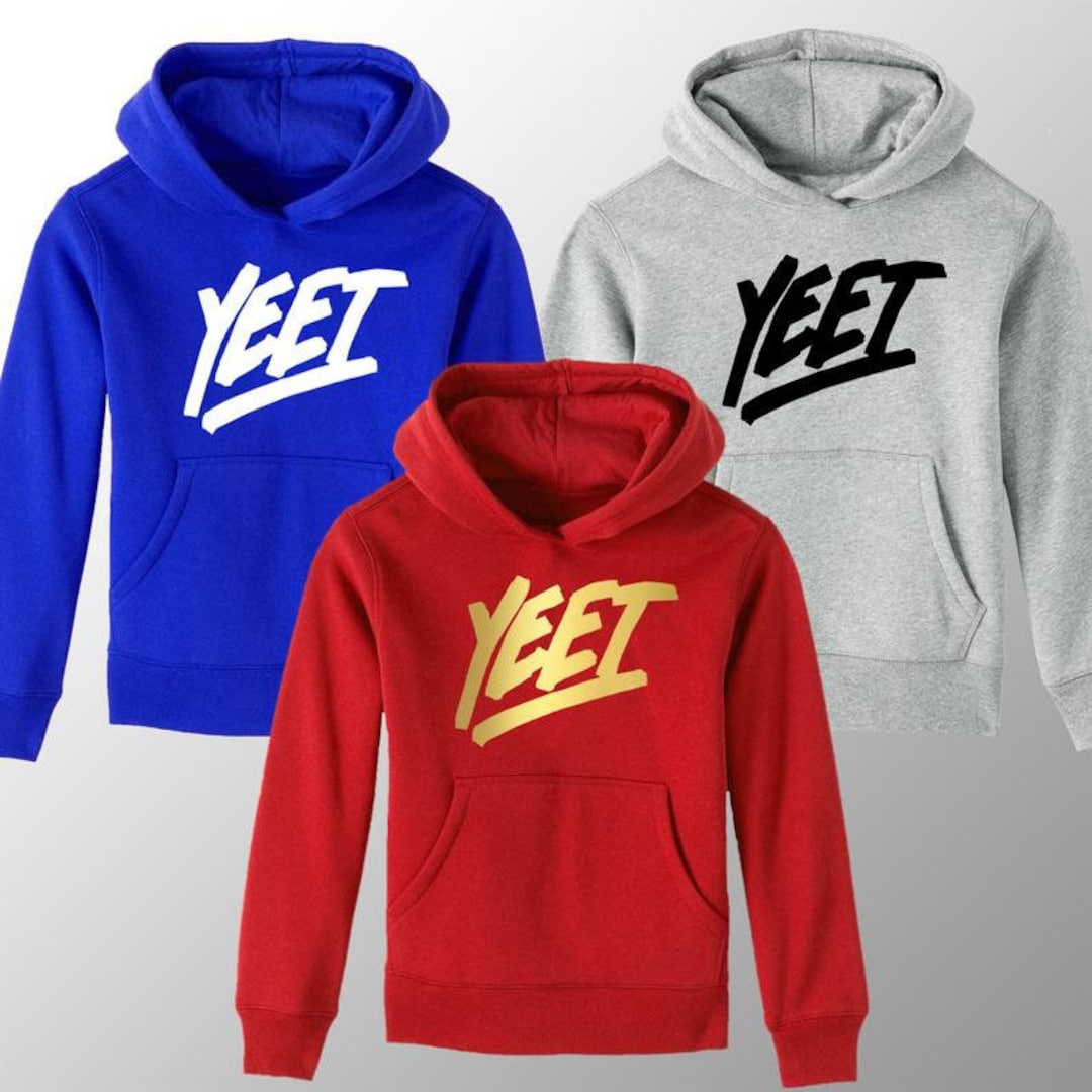 NEW Adult Kids YEET Hoodie / T Shirt Lazarbeam Youtuber Twitch Merch ...